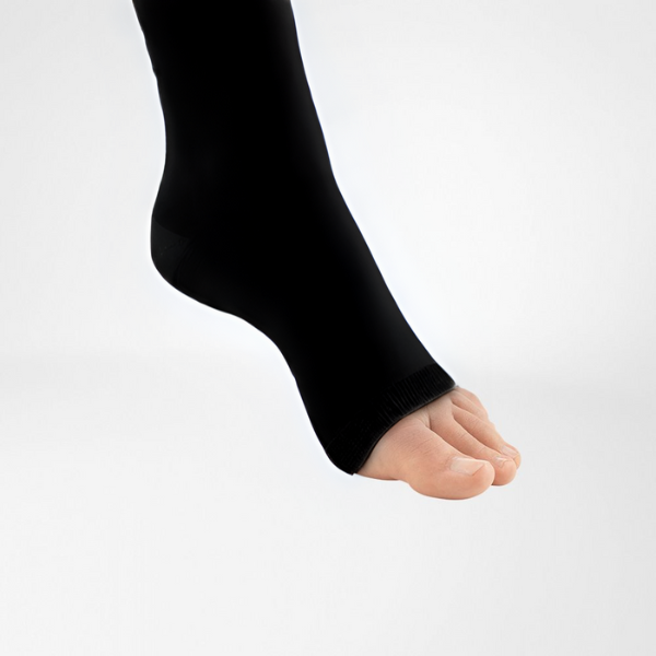 VenoTrain micro AG Ccl 1 pied ouvert noir silicone S n long n - Medibloux
